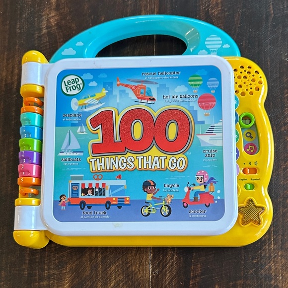 Leapfrog | Toys | Leapfrog 0 Things That Go Interactive Book | Poshmark